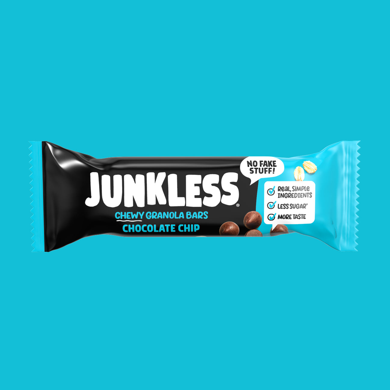 JUNKLESS Chocolate Chip Chewy Granola Bars – JUNKLESS FOODS
