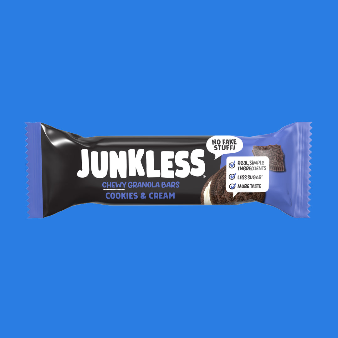 JUNKLESS Chocolate Chip Chewy Granola Bars – JUNKLESS FOODS